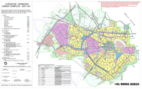 Gurgaon Master Plan 2031-2025 Download PDF Map - Anant Realties